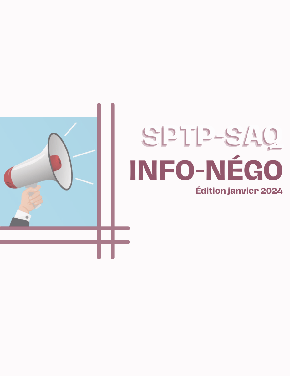 INFO-NÉGO Janvier 2024 – SPTP-SAQ